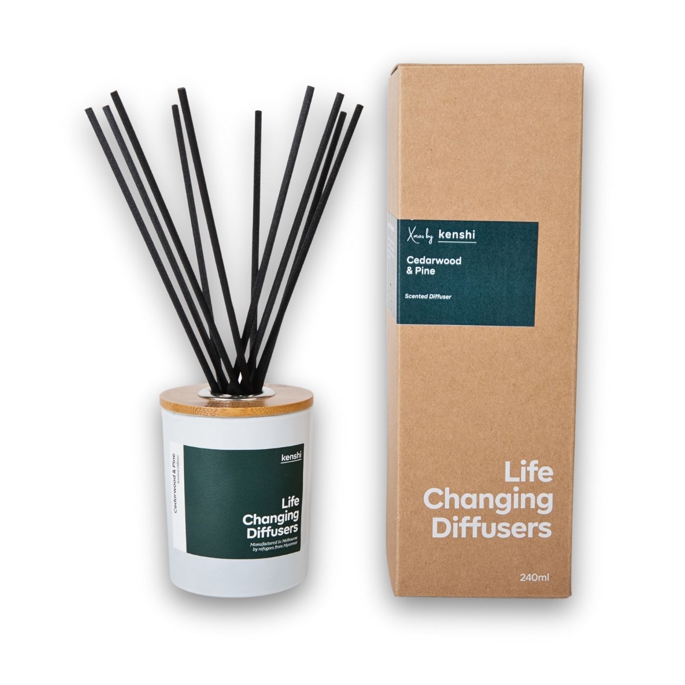 Kenshi Cedarwood and Pine Diffuser – Goods 4 Good