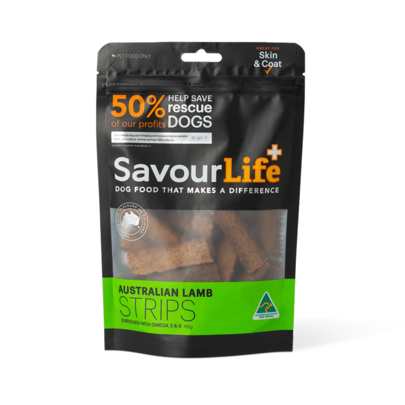 SavourLife Lamb Dog Treats - Strips – Goods 4 Good